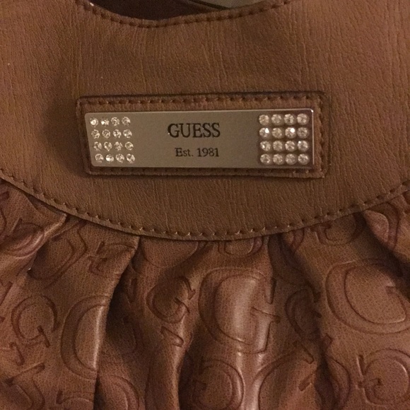 Guess | Bags | Brown Small Guess Purse | Poshmark